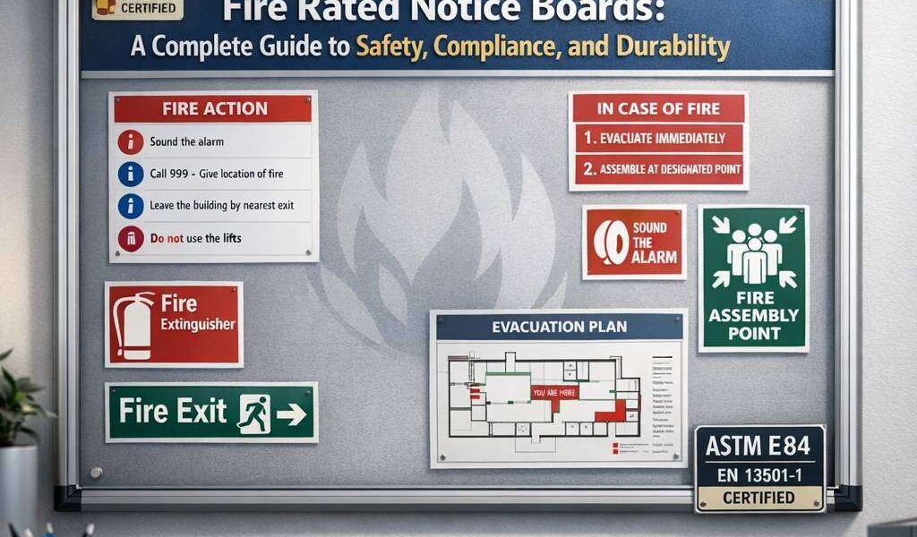 Fire Rated Notice Boards: A Complete Guide to Safety, Compliance, and ...